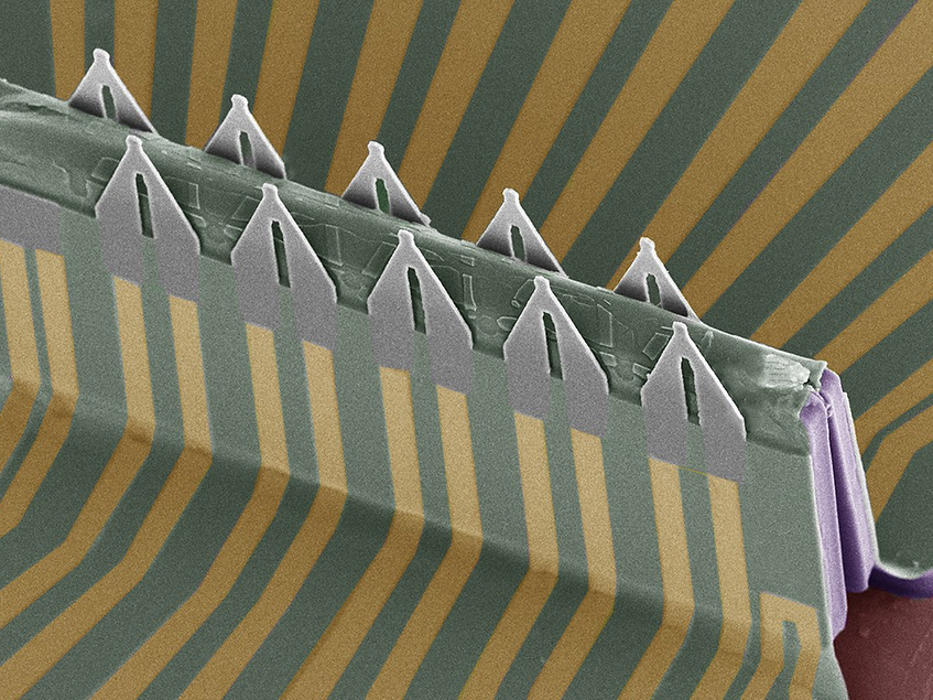 3D ‘pop-up’ sensors measure cardiac signals inside a single heart cell ...