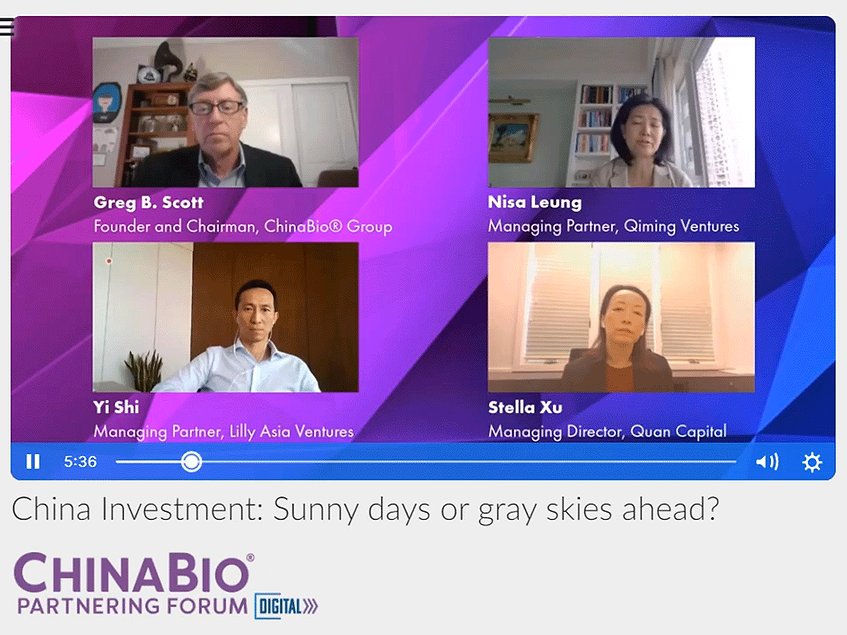 Chinabio Partnering panel says outlook is positive for investments ...